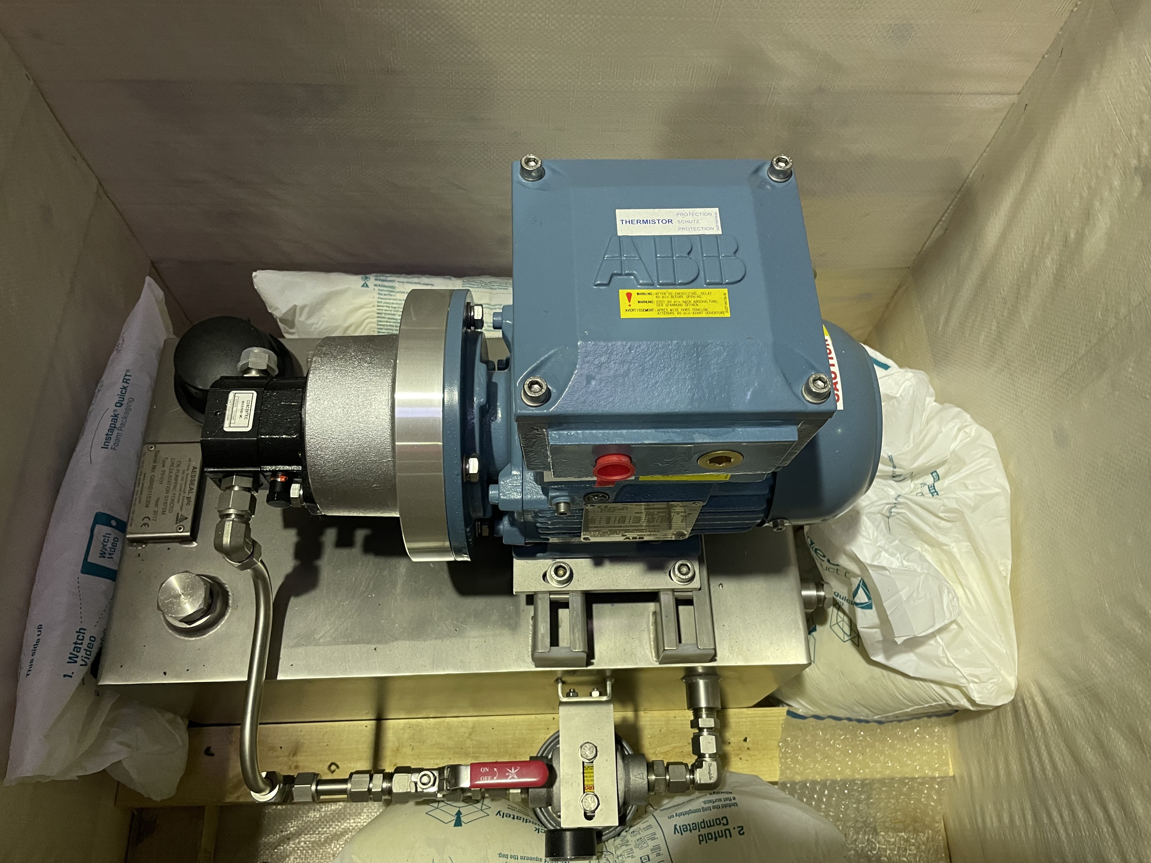 Aesseal Oil Pumppac Forced Circulation System